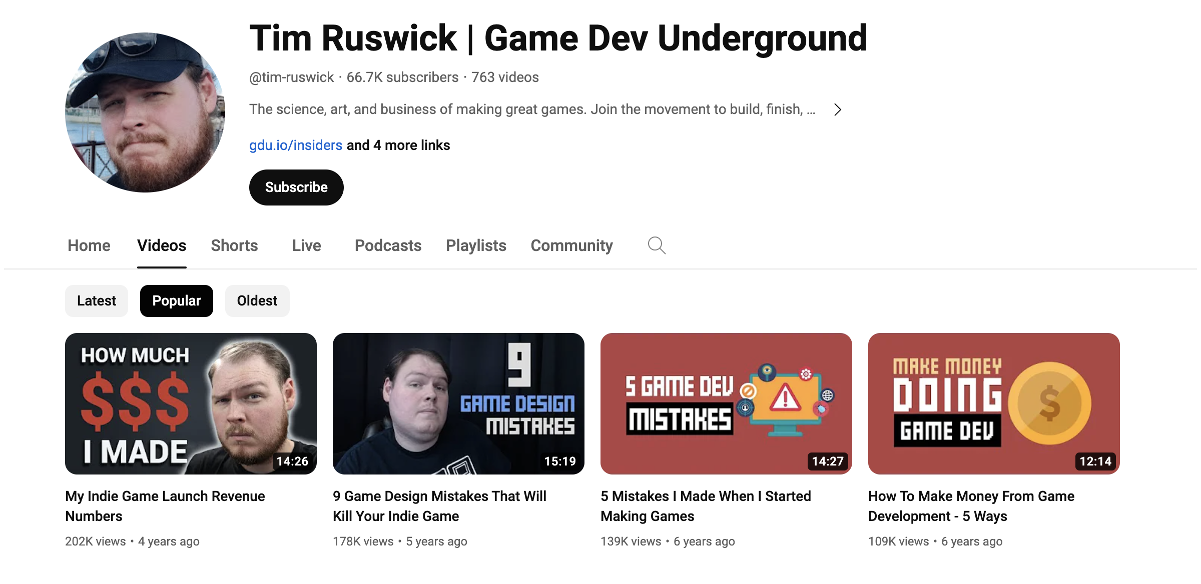 devtodev | 20 Best YouTube Channels for Game Developers